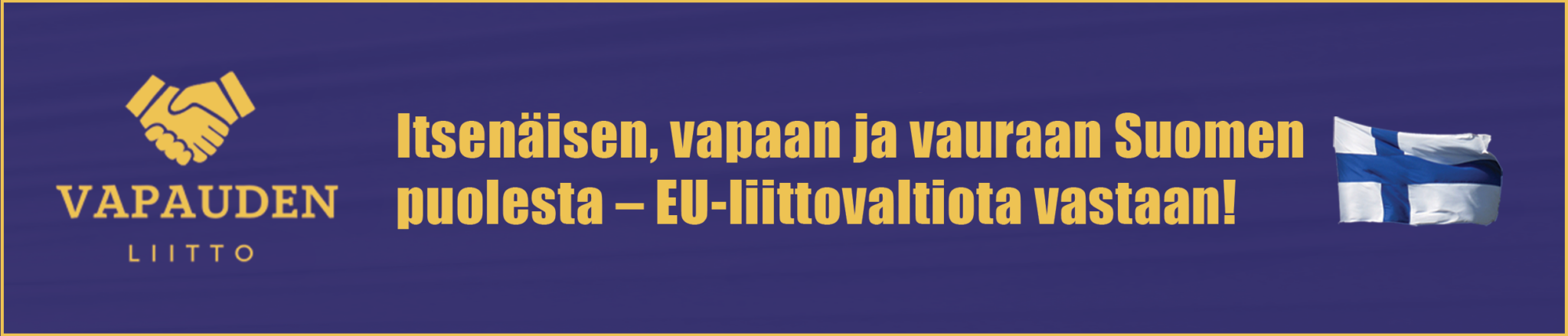 EUROPARLAMENTTIVAALIT 2024 -tapahtumat | Vapauden liitto r.p.